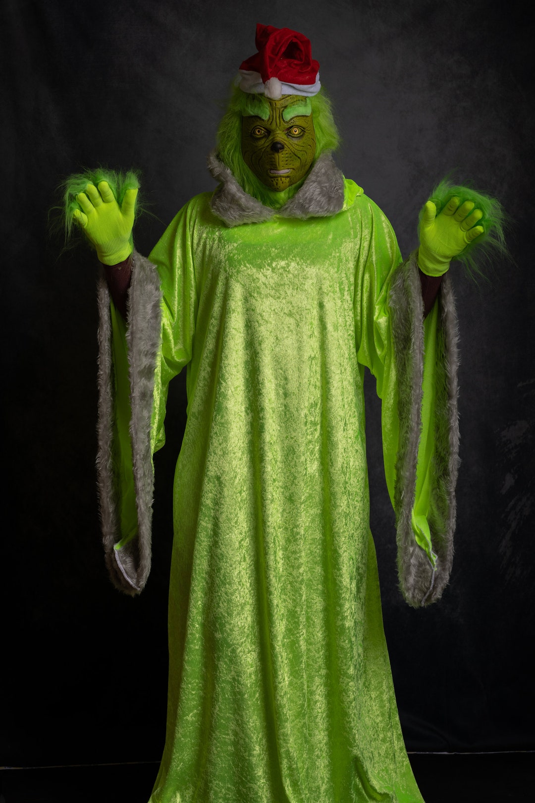 Grinch Halloween Christmas Costume - Etsy