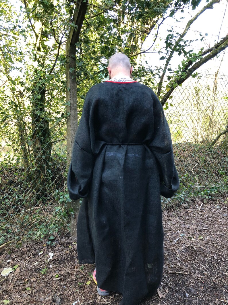 Faith Militant Game of Thrones Black Hessian Robe - Etsy UK