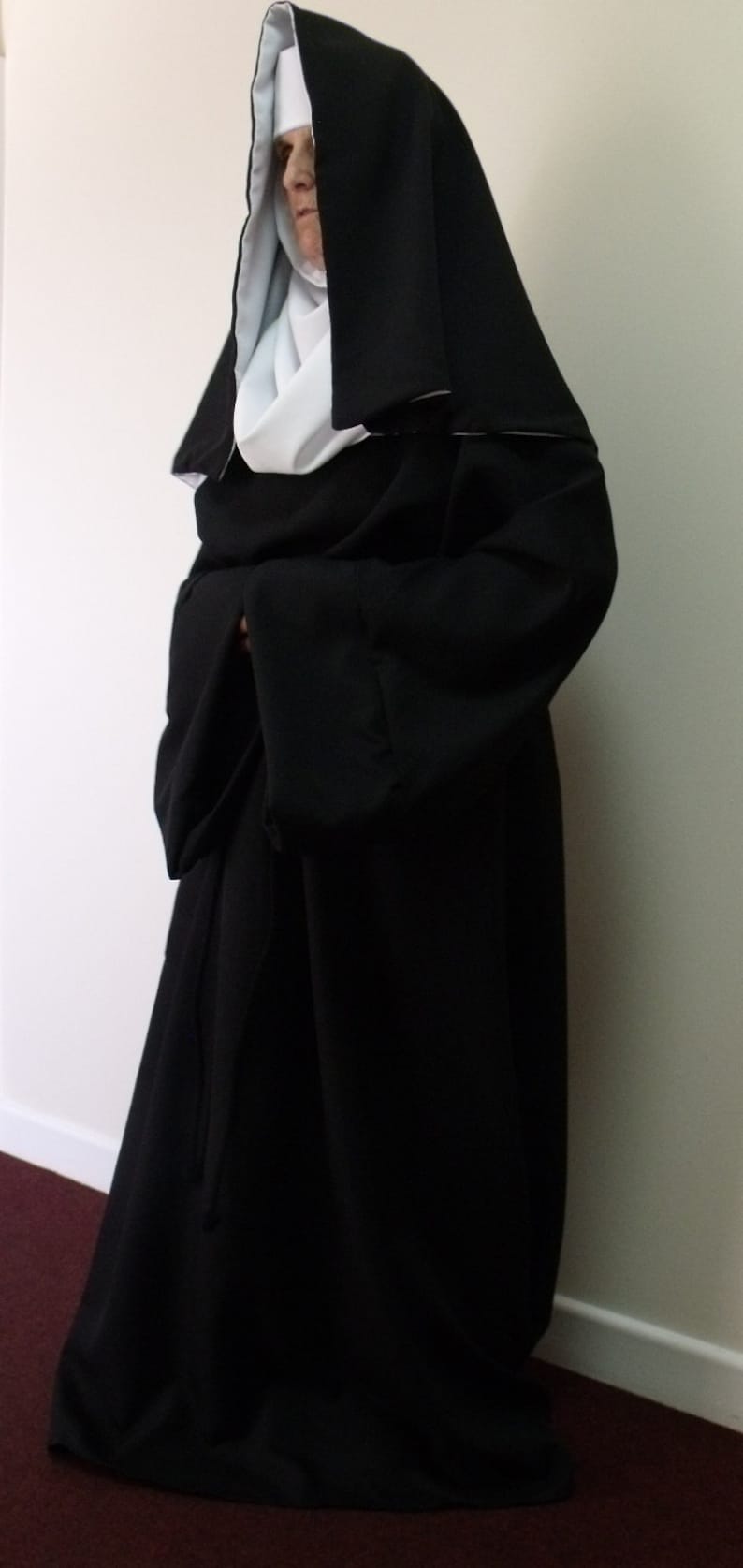 Custom Made Nun Costume-sister of Sin Inspired -medieval Habit, Garment ...