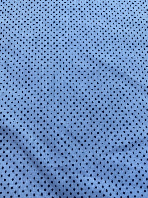 Dotted Swiss Grey With Black Dots Vintage Fabric - Etsy