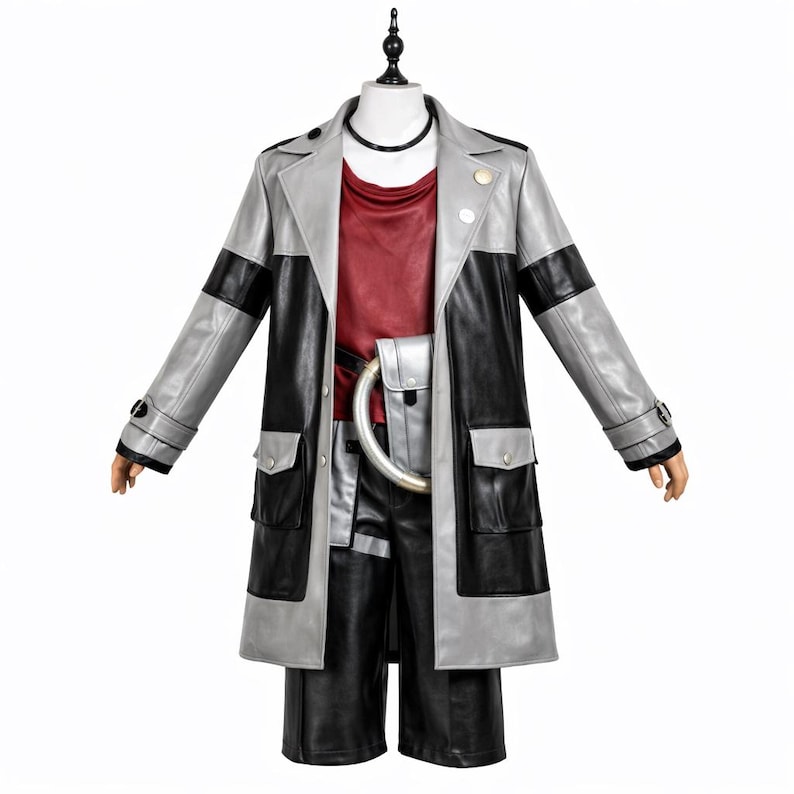Enjin Cosplay | Gachiakuta Leather Trench Coat, Full Set - Etsy