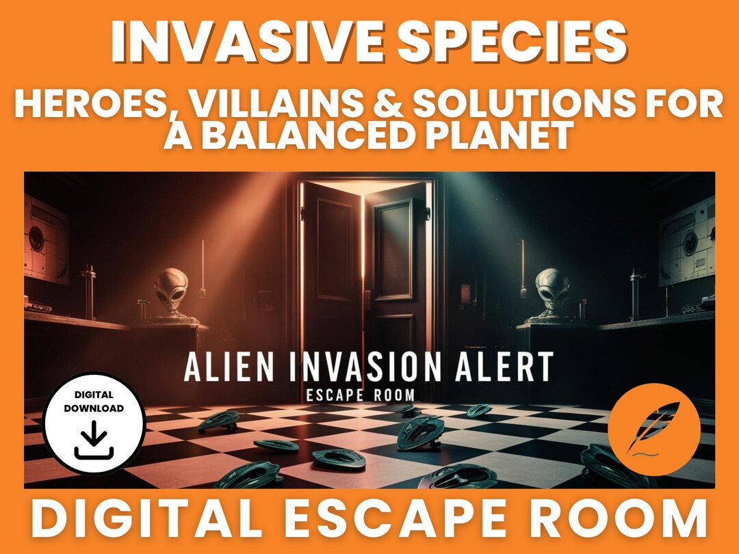 Invasive Species Escape Room | Biodiversity and Ecosystems Science Game ...