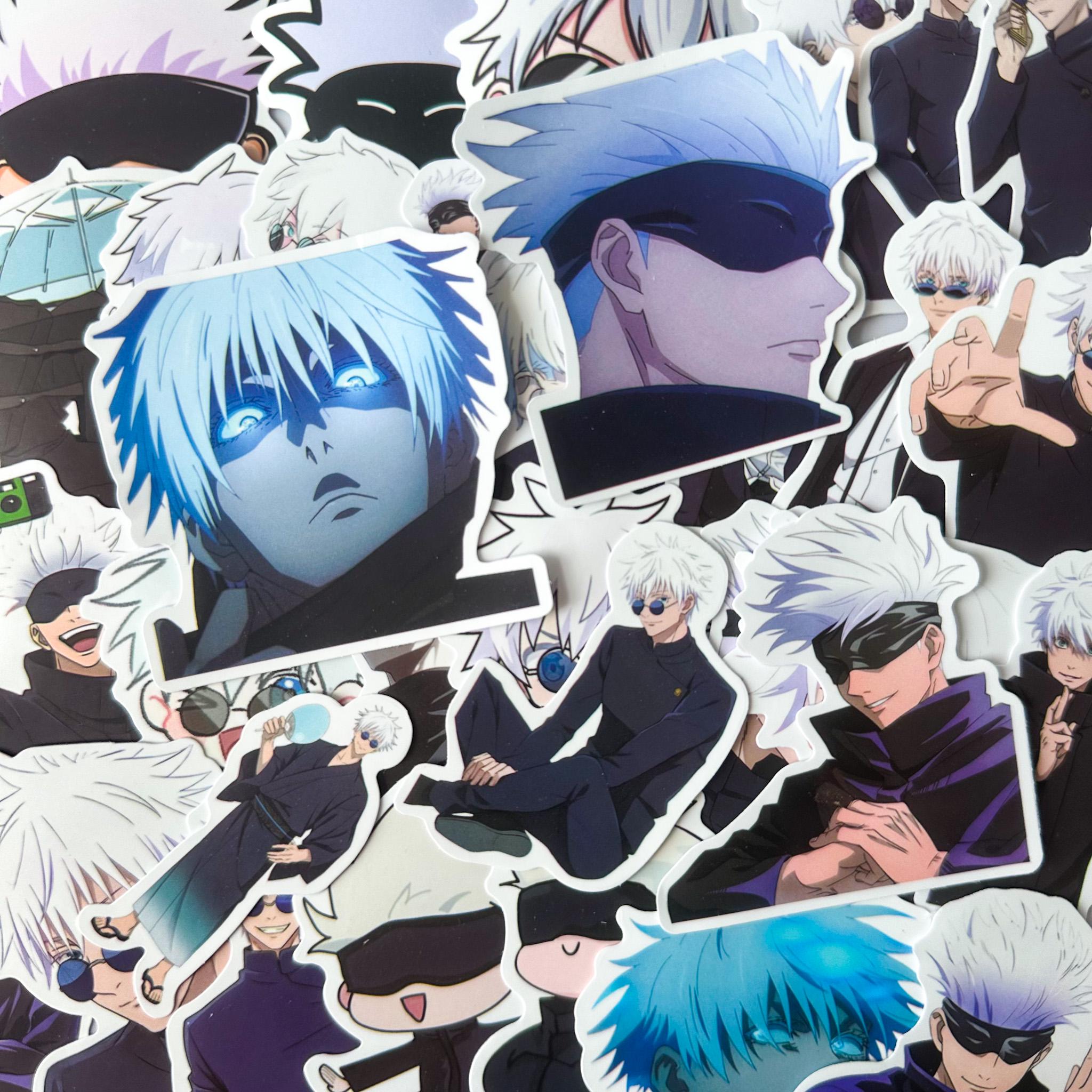 50PCS Japanese Anime Anime Hero Sticker Pack, Manga Character Collage ...