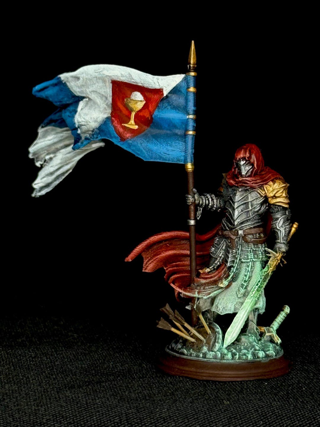 Florian the Fallen (custom)– Deserter Knight, Hand-painted Resin ...