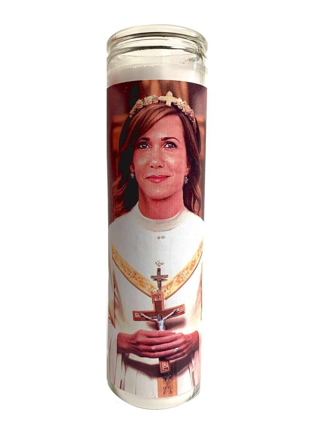 Kristen Wiig Prayer Candle - Pop Culture Saint Candle - Etsy