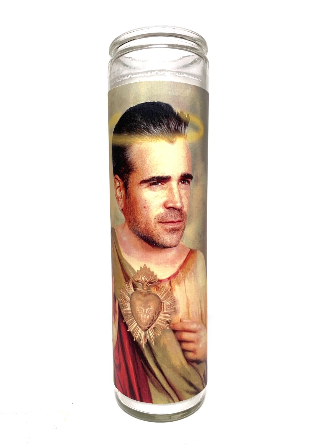 Colin Farrell Prayer Candle - Pop Culture Saint Candle - Etsy