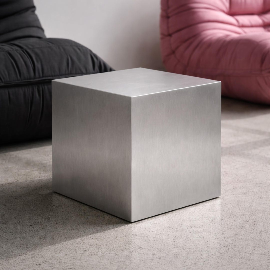 Aluminum Side Table. Modern Side Table. Metal Side Table. Small Side ...