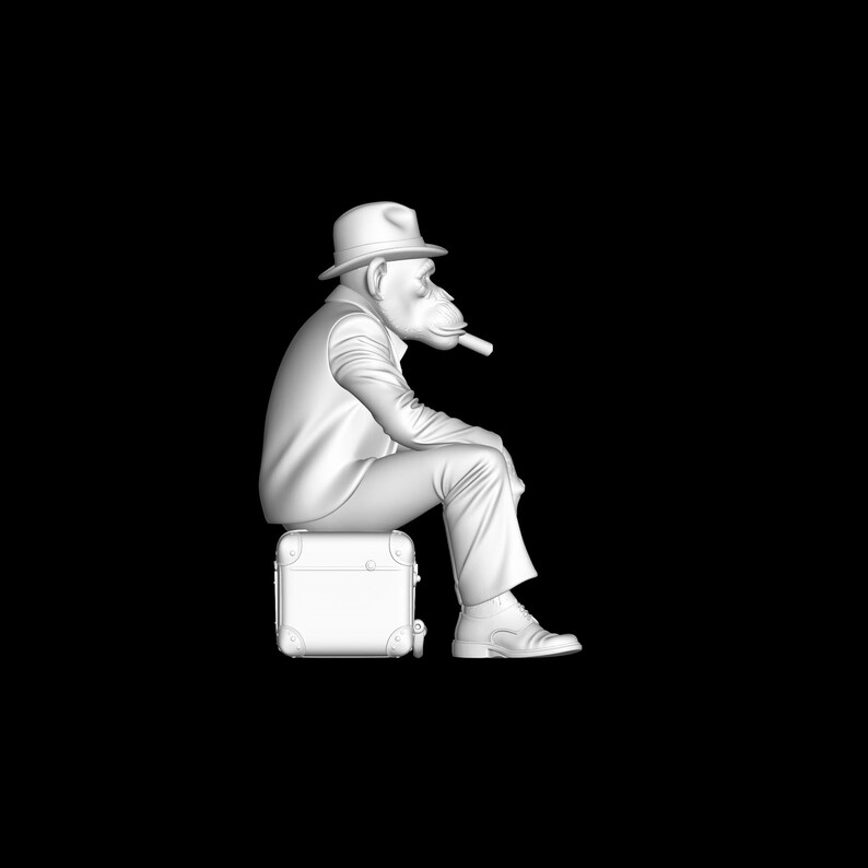 Boss Mafia Gorilla Model STL File for 3D Printing - Etsy