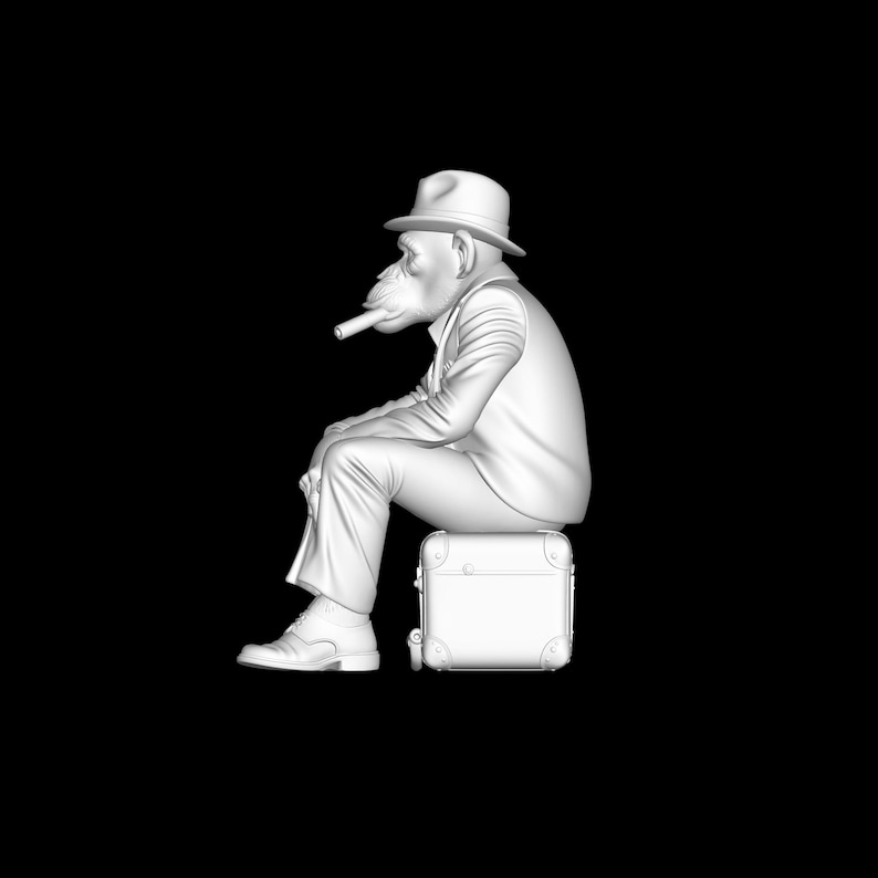 Boss Mafia Gorilla Model STL File for 3D Printing - Etsy