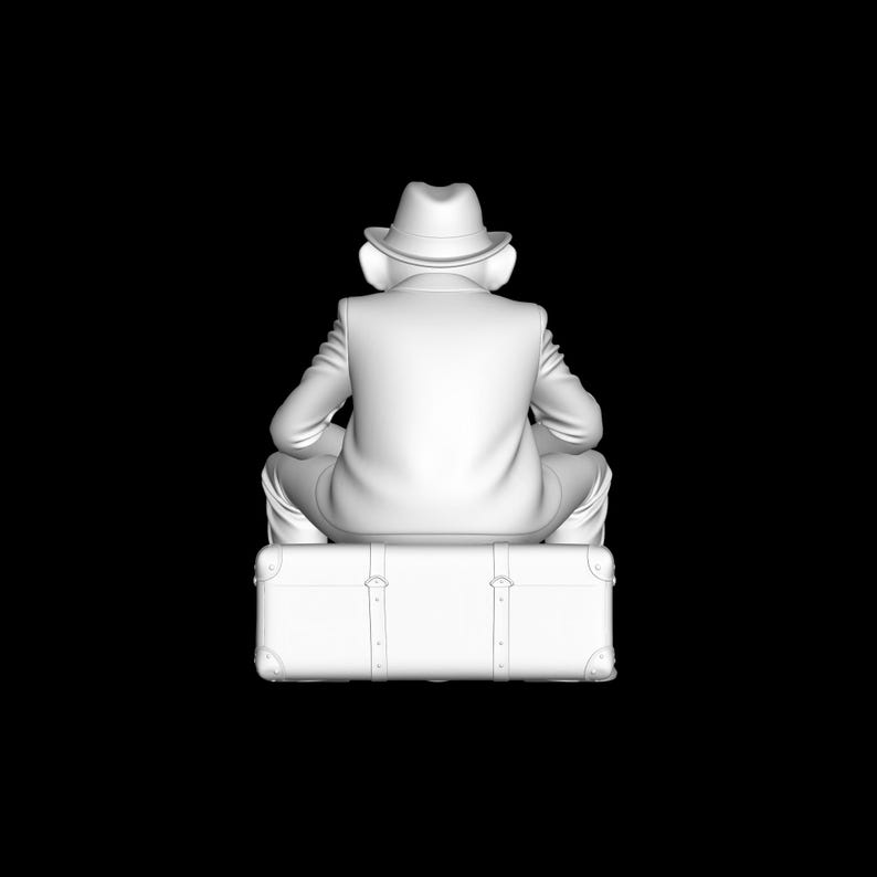 Boss Mafia Gorilla Model STL File for 3D Printing - Etsy