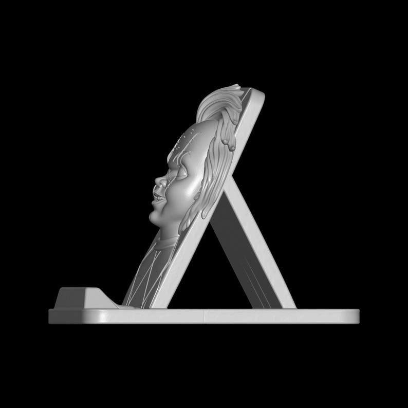 Scary Chucky Phone Stand STL File | Horror 3D Print Model - Etsy