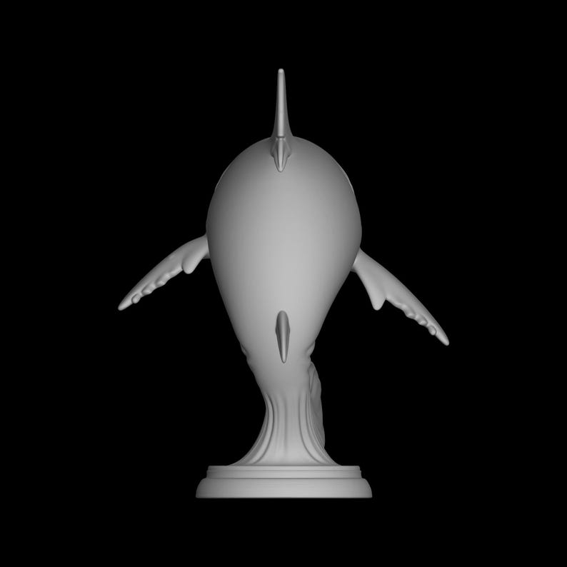 Attacking Shark 3D STL File - Etsy