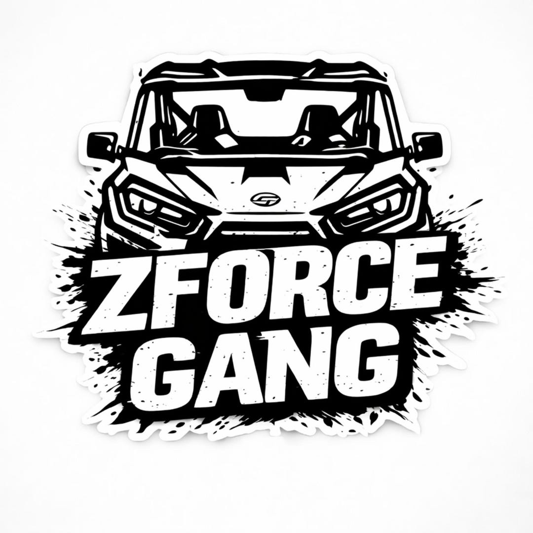 Zforce Gang UTV Vinyl Decal | Side by Side Off-road Sticker - Etsy