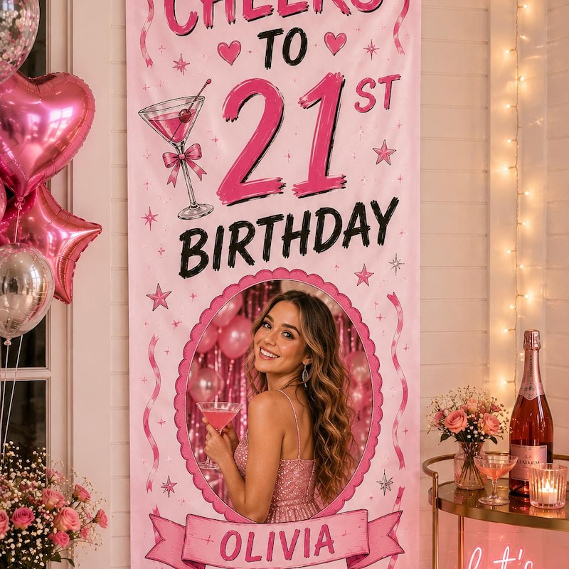21st Door Sign - Etsy