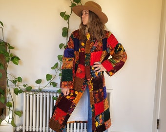 Patchwork Quilt Jacket - Etsy