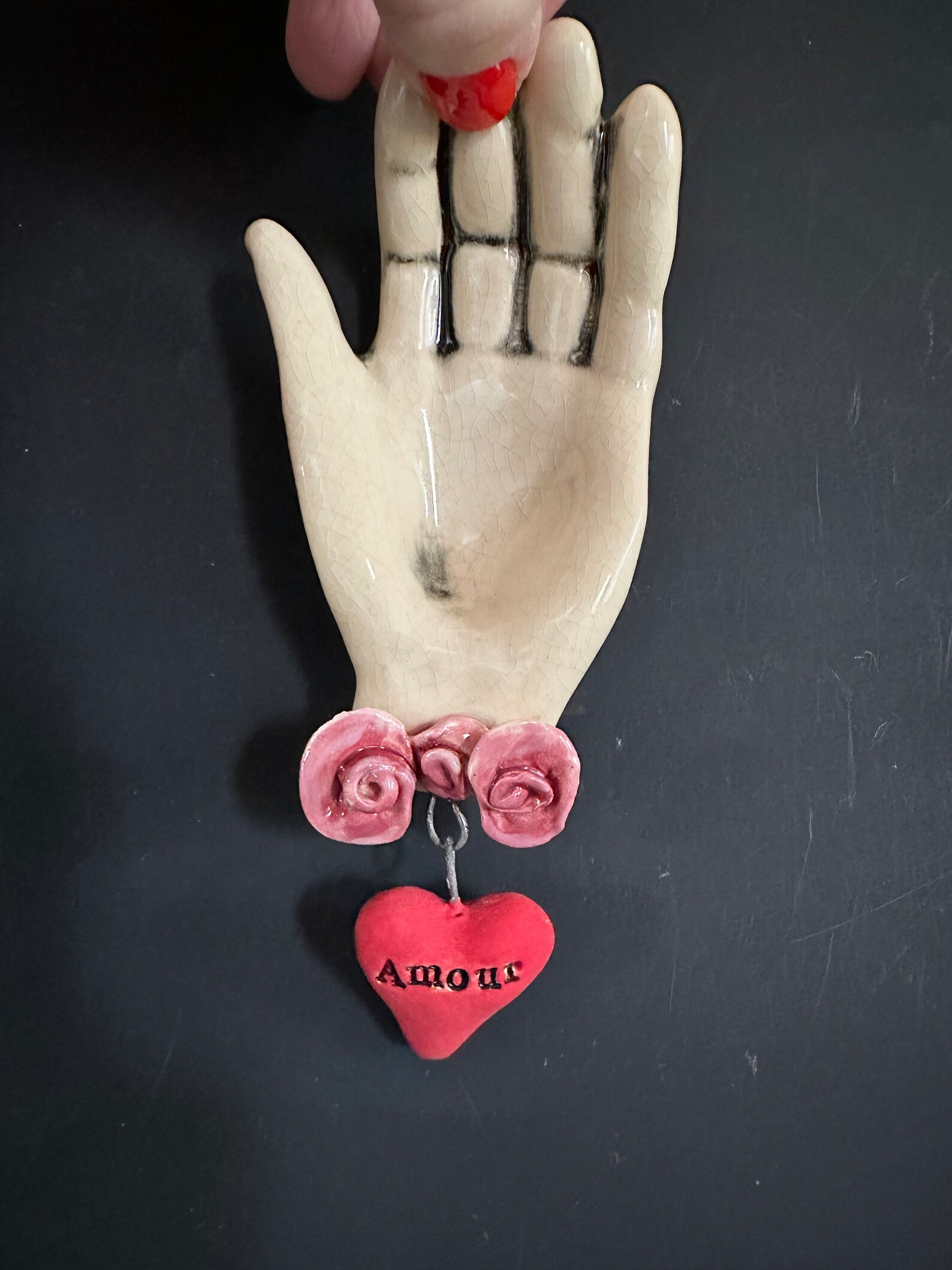Amour Heart Hand - Etsy