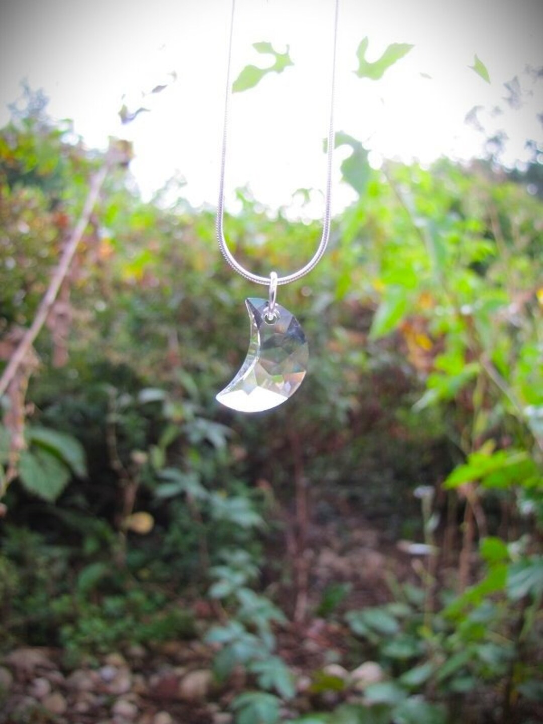 Crystal Magick Moon Amulet Witch Cast Jewelry Set Spiritual - Etsy