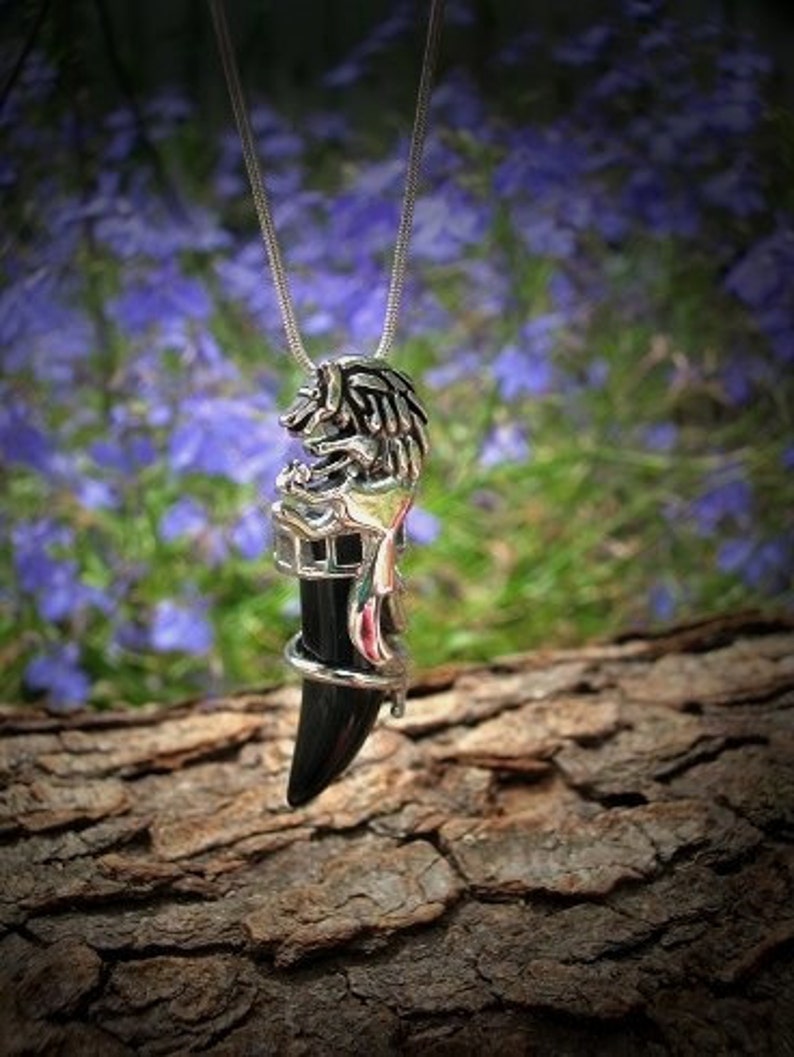 Sladki Bulgarian Black Werewolf Claw Amulet Wiccan Fantasy - Etsy