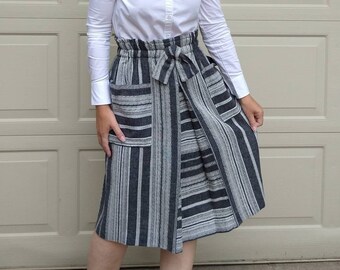 Inverted Pleat Skirt - Etsy