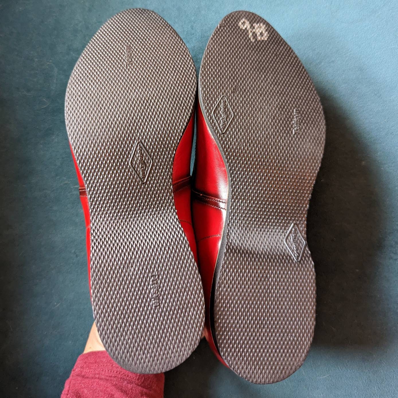 1940's STEPMASTER MARY JANE Red Shoes 40's (E11) - Etsy