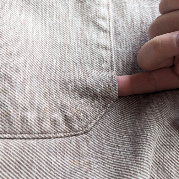 1960's 1970's SNAP FLY TROUSERS flare jeans (B1) - Gem