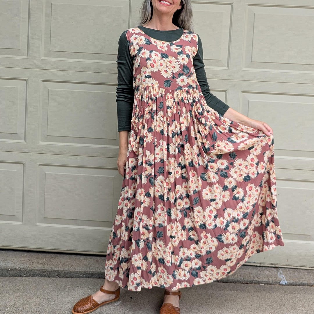 Boho MARRIKA NAKK Daisy Maxi Dress 1990's 90's M (P5) - Etsy