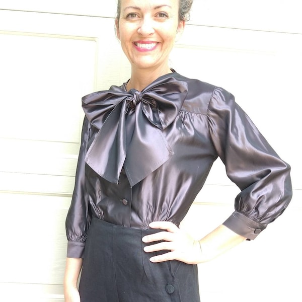 Taffeta Blouse - Etsy