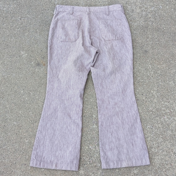 1960's 1970's SNAP FLY TROUSERS flare jeans (B1) - Gem