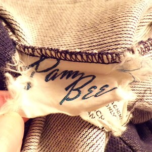 1970's Pam Bee DENIM LOOK MINI Knit Skirt 70's S C9 - Etsy