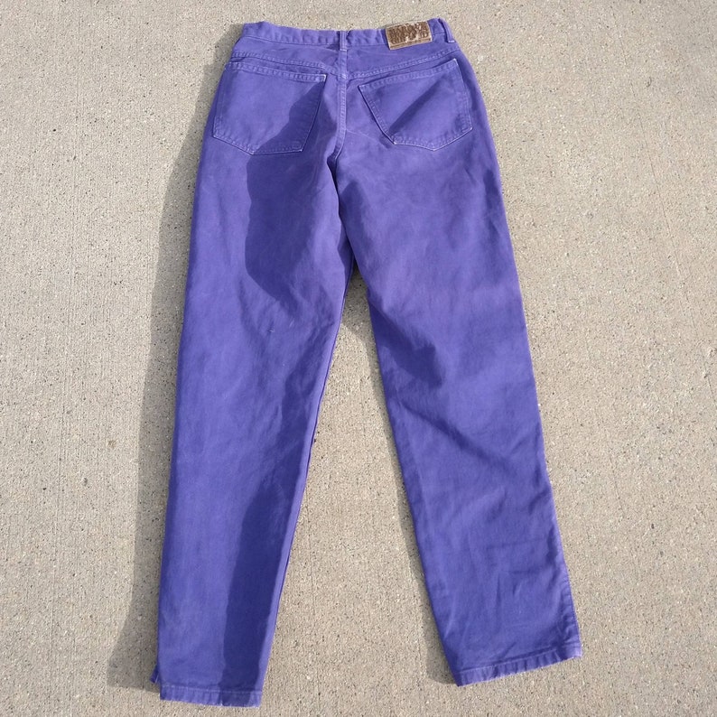1980's PURPLE MOM JEANS 80's Girbaud S K2 - Etsy