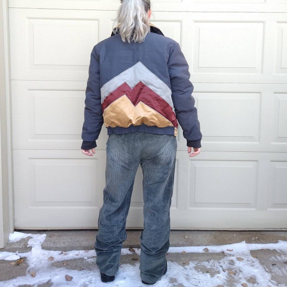 1980's goose DOWN SKI JACKET 80's M (N9) - Gem