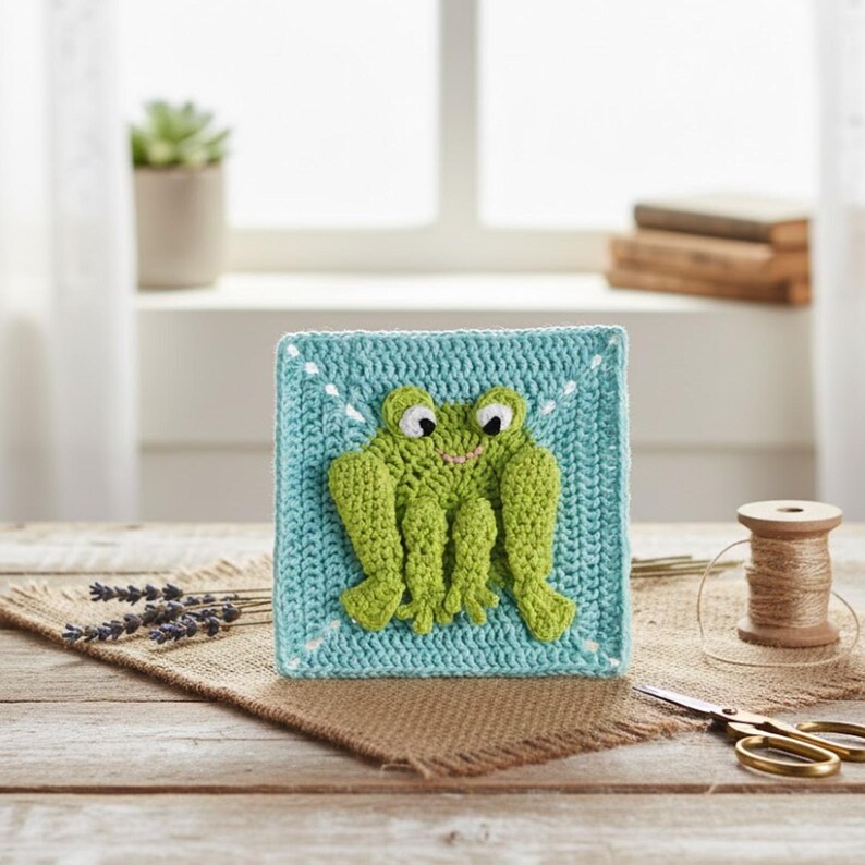 30+ 3D Animal Granny Square Crochet Pattern, Animal 3D Pop-up Granny ...