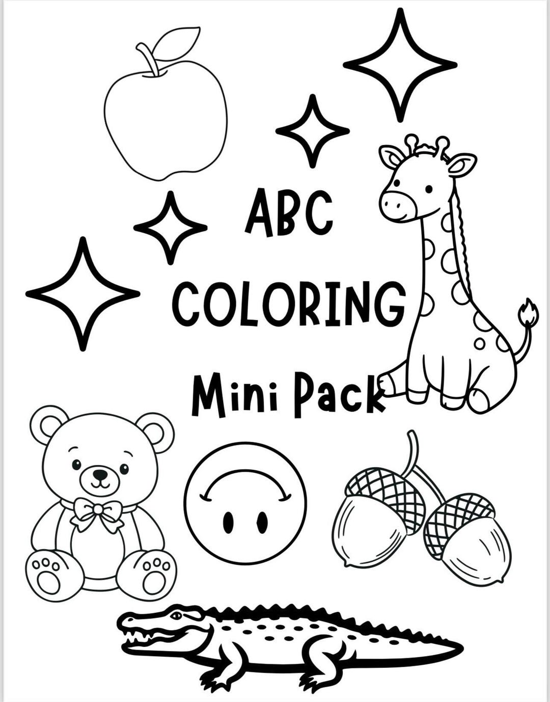 ABC Alphabet Coloring Pages A–K for Kids | Preschool Learning ...