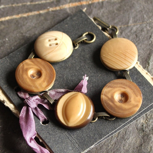 Antique Vegetable Ivory Buttons - Etsy
