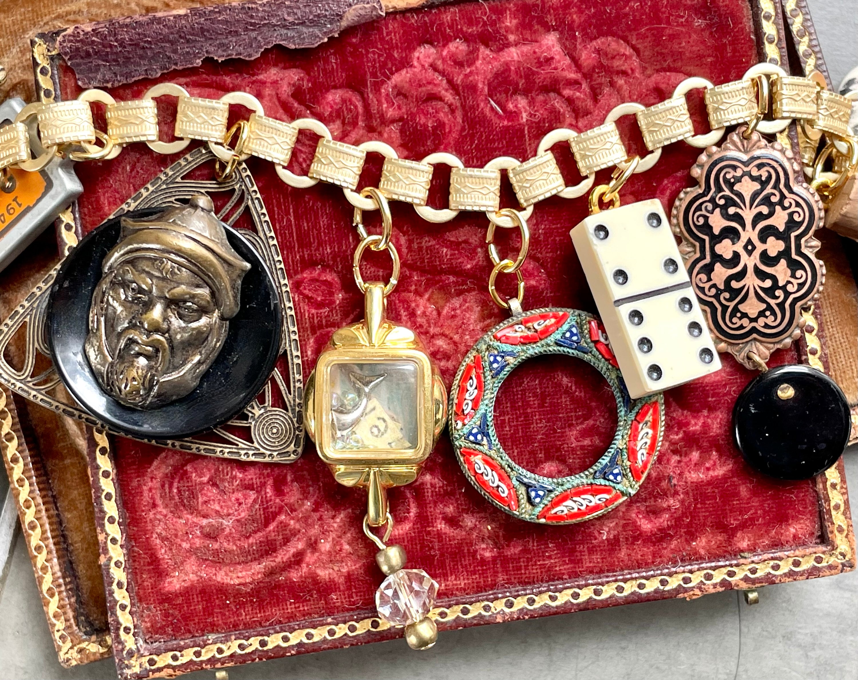 Curious Victorian Collectibles Assemblage Necklace Jewelry Antique ...