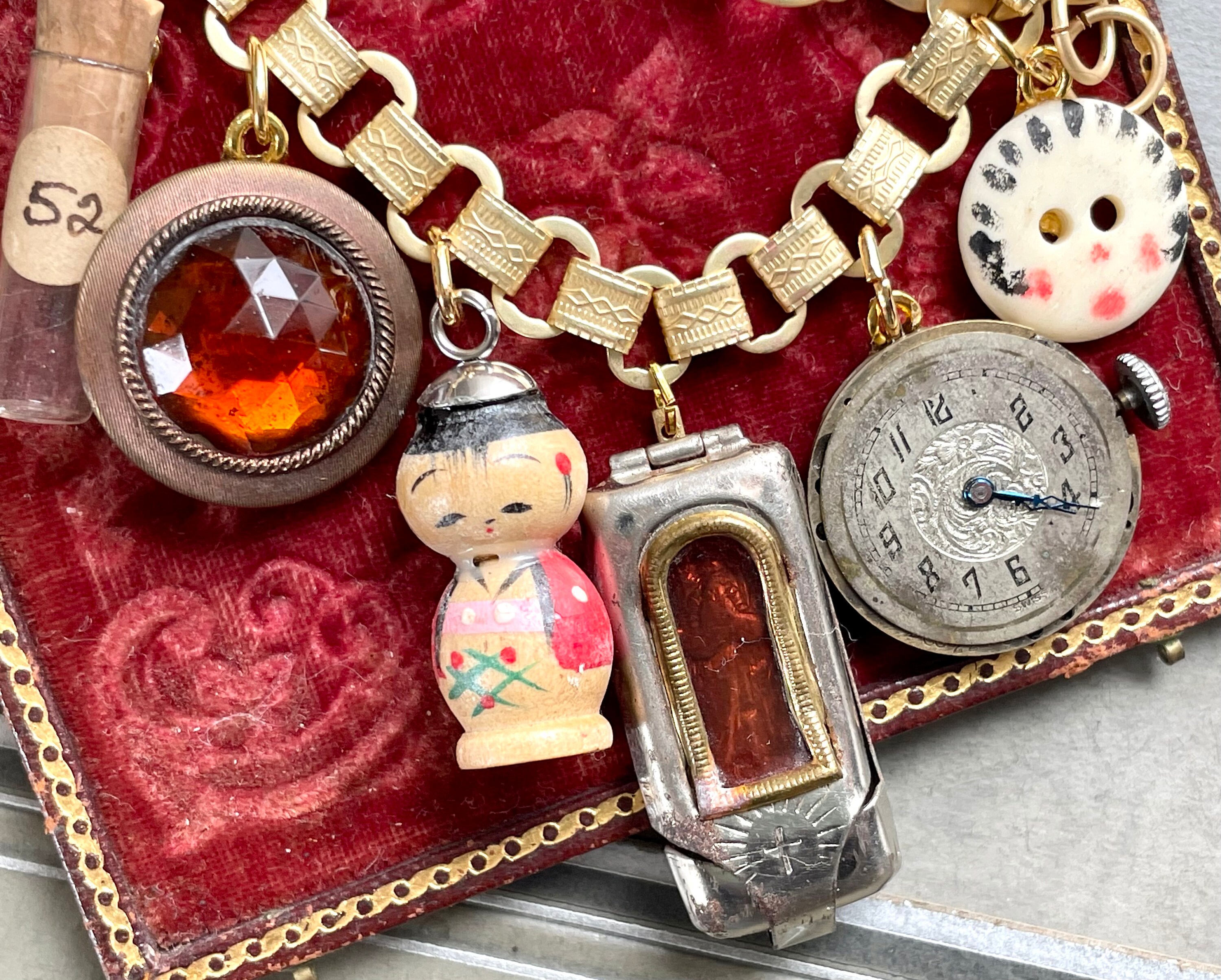 Curious Victorian Collectibles Assemblage Necklace Jewelry Antique ...