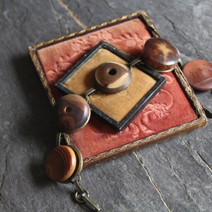 Vegetable Ivory antique button bracelet jewelry vintage | Etsy