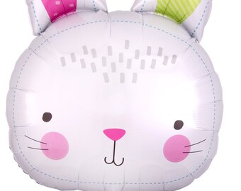 Bunny Head Balloon | Etsy