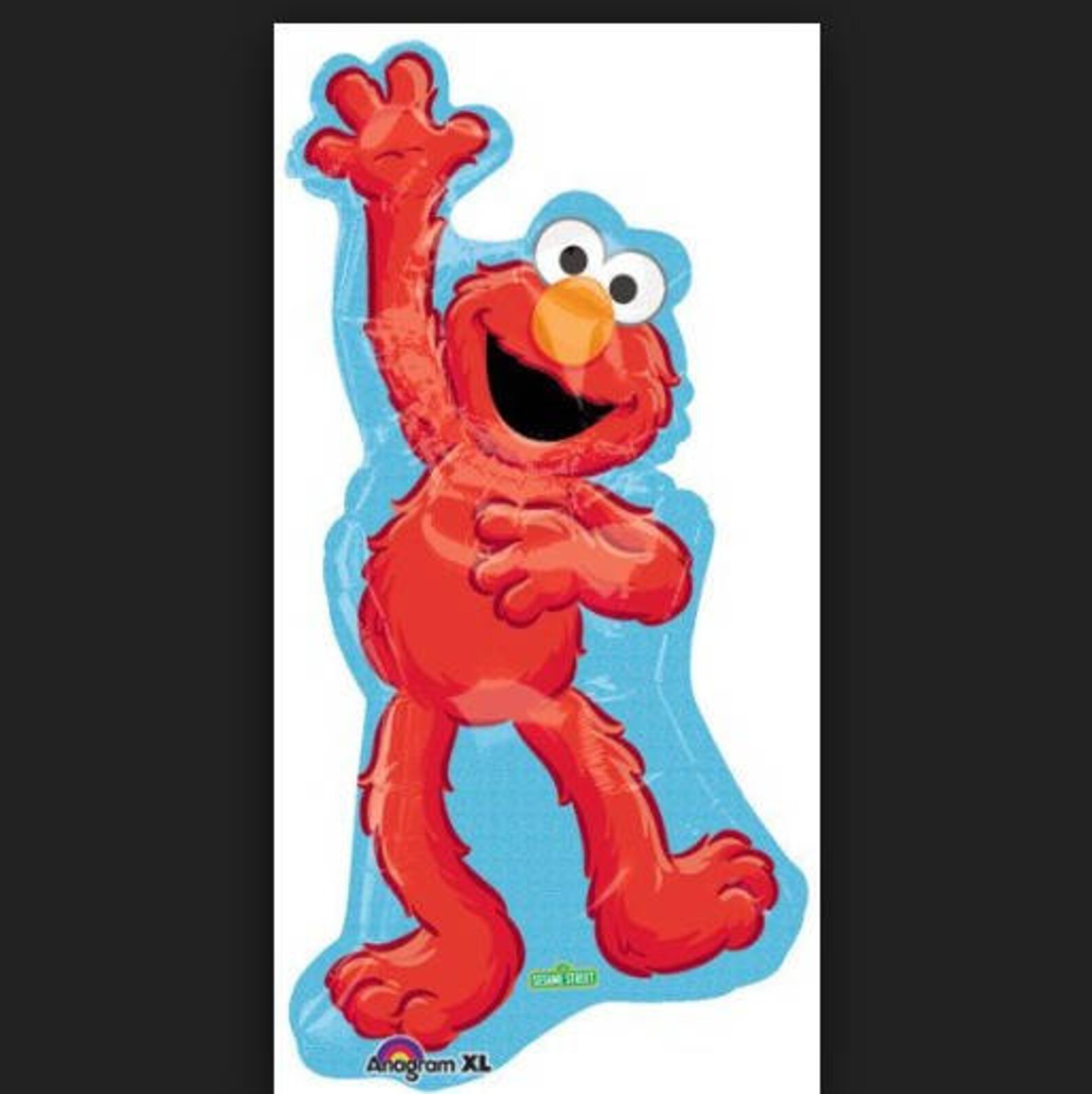 Elmo and Cookie Monster Foil Balloons for Sesame Street Party Themes ...