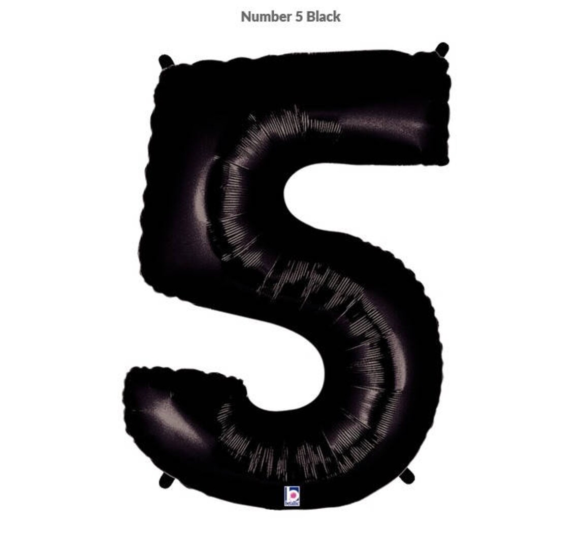 Large Number Five 40 Inches Mylar Balloon for Back Drops, Photo Props ...