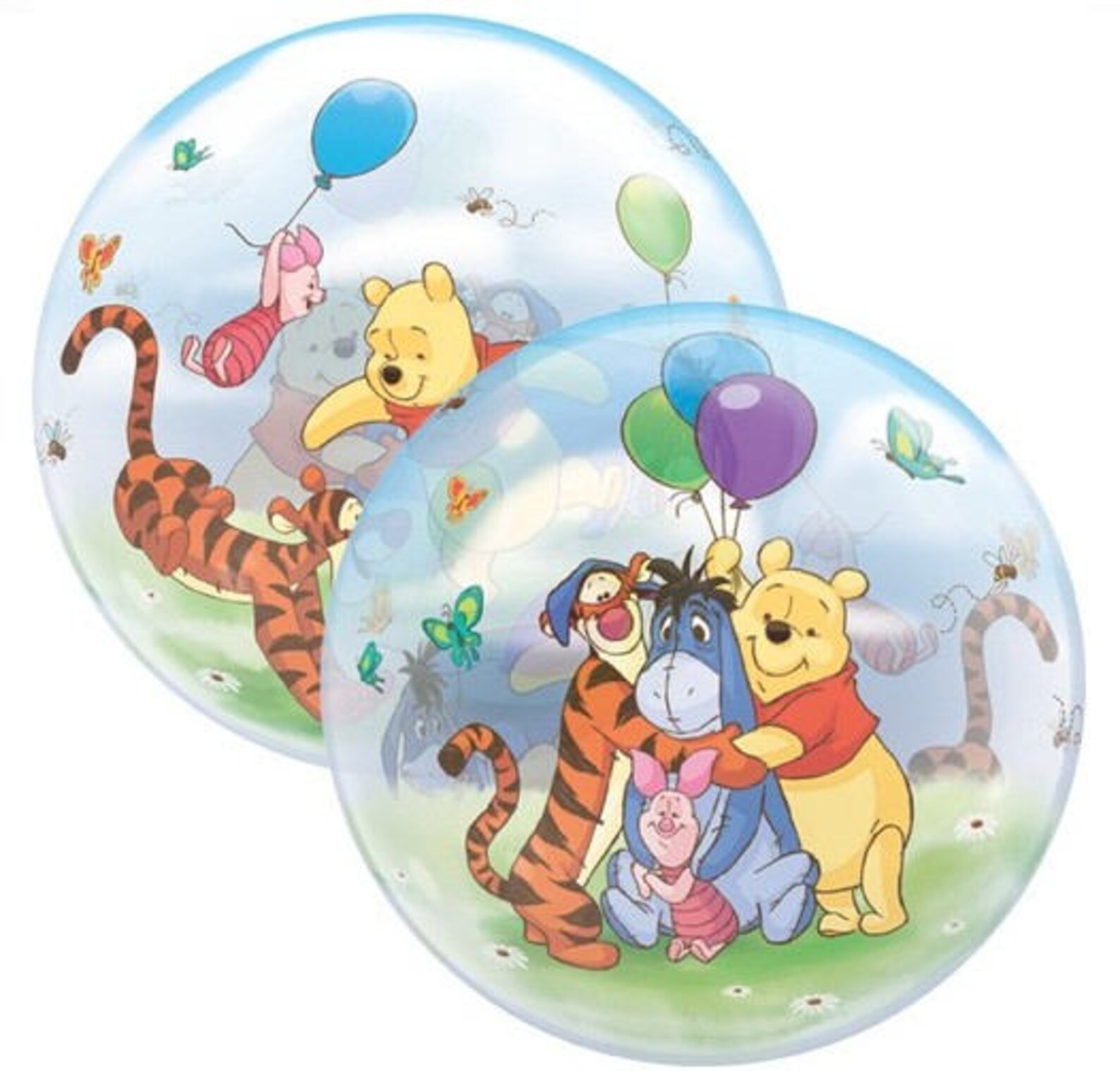 Winnie the Pooh and friends 22 inches Bubble Balloon for first | Etsy