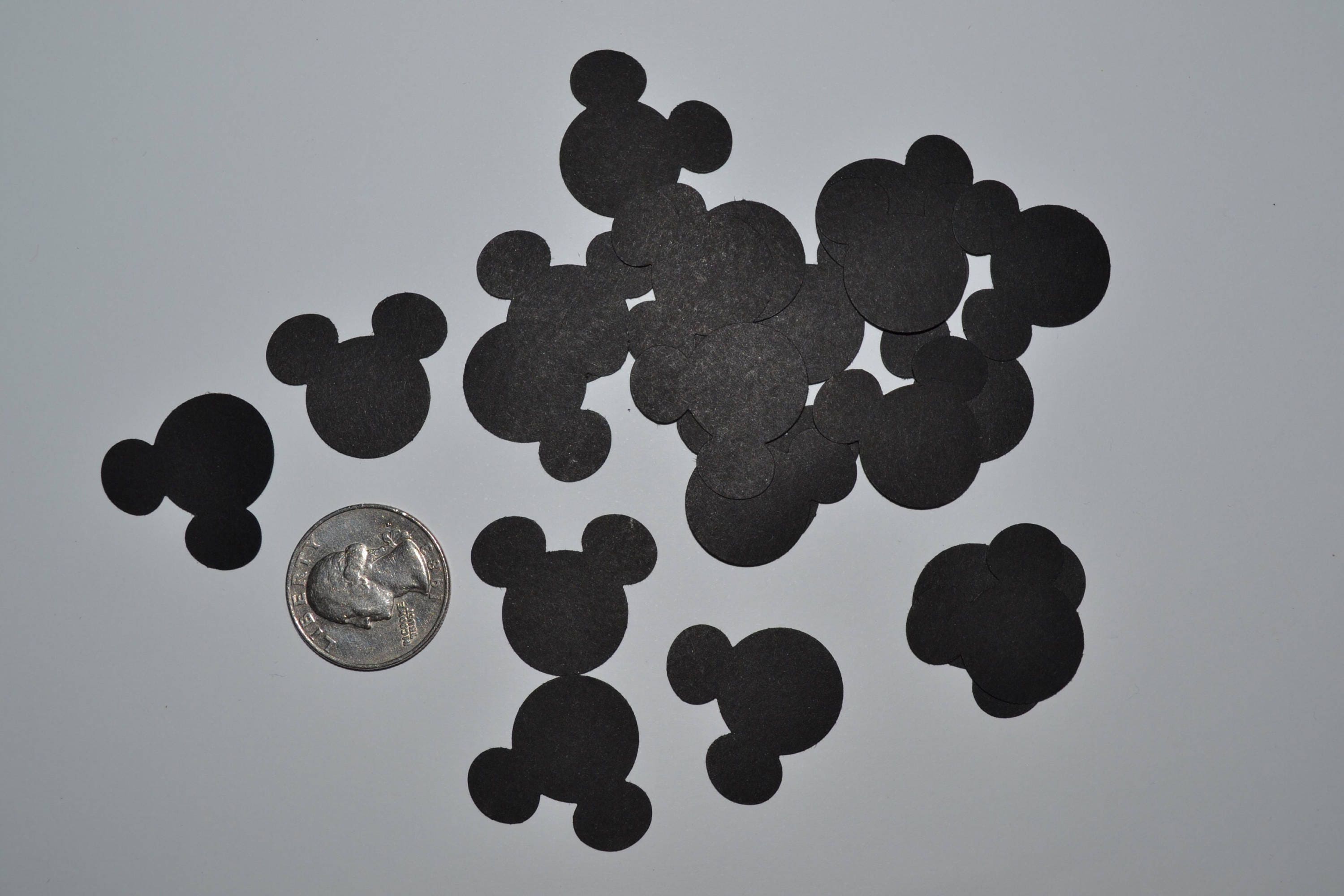 Mickey Mouse Confetti Pieces. Mickey Mouse Die Cut. Mickey - Etsy