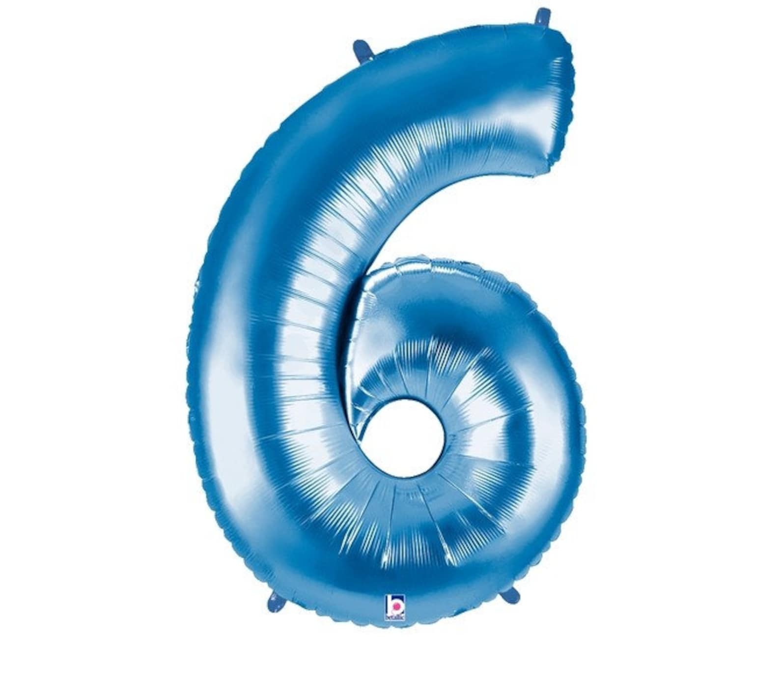 Large Number Six in 40 Inches Mylar Balloon for Back Drops, Photo Props ...