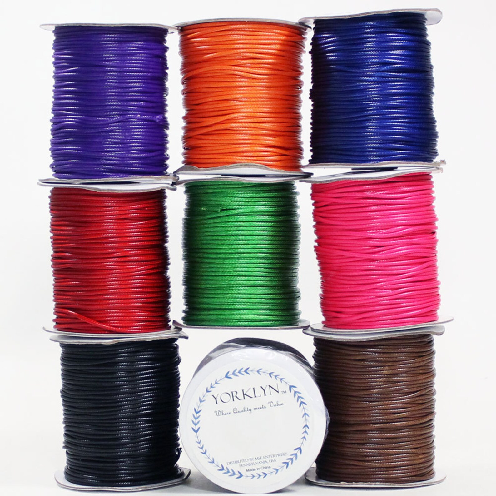 YORKLYN Waxed Cotton Cord 2mm 100 Yards / 90 Meter - Etsy