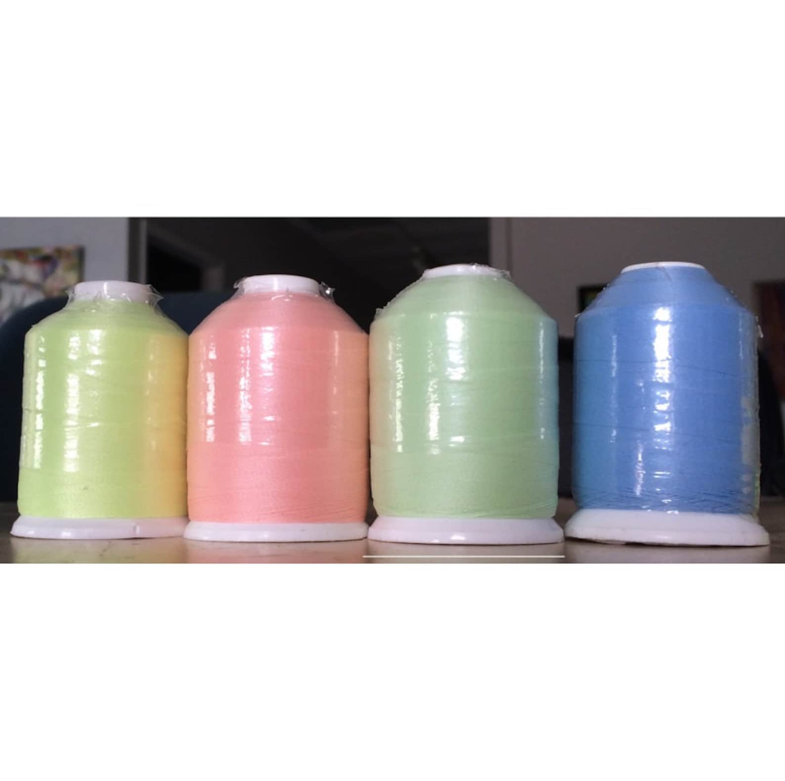 Premium #40 Glow in the Dark Embroidery Thread - Polyester (1) 3000 ...