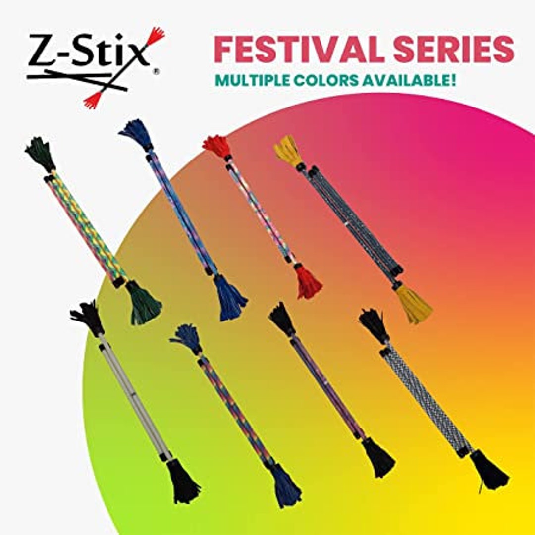 Z-stix Professional Juggling Flower Sticks-devil Sticks and 2 Hand ...