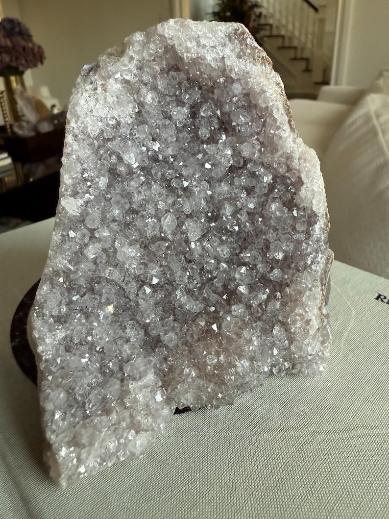 Lavender Amethyst Free Form Cut Base Specimen - Etsy