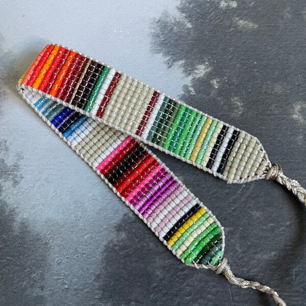 Bead Loom Bracelet - Etsy