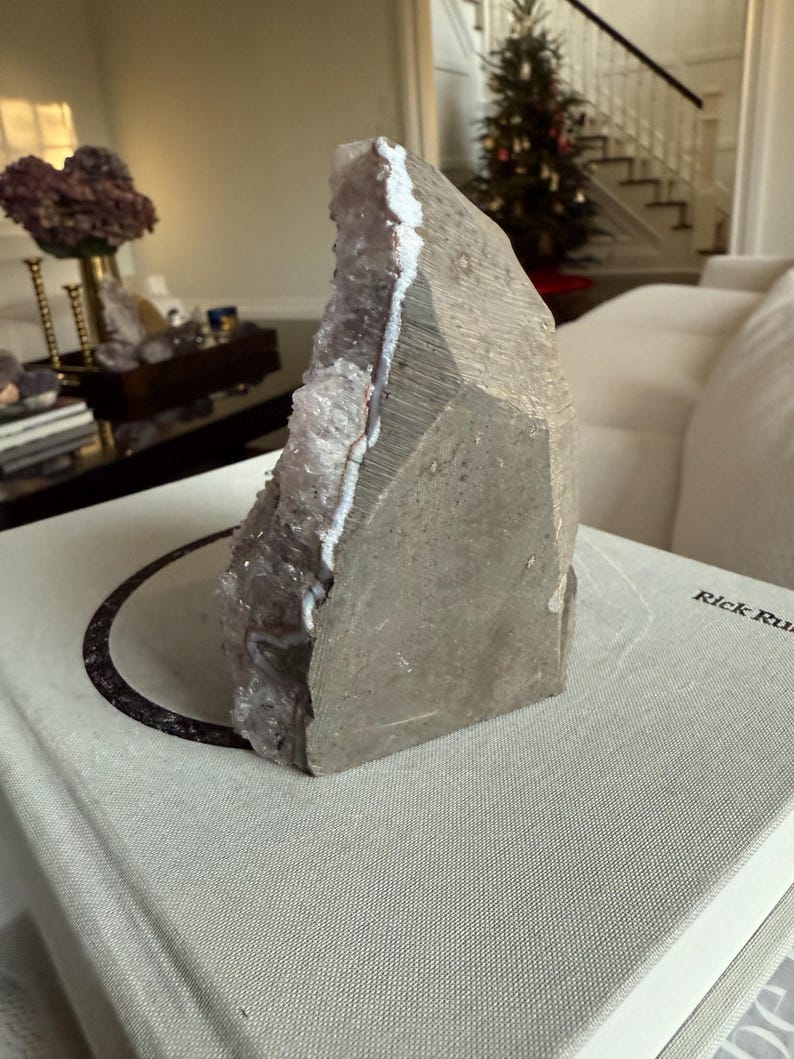 Lavender Amethyst Free Form Cut Base Specimen - Etsy