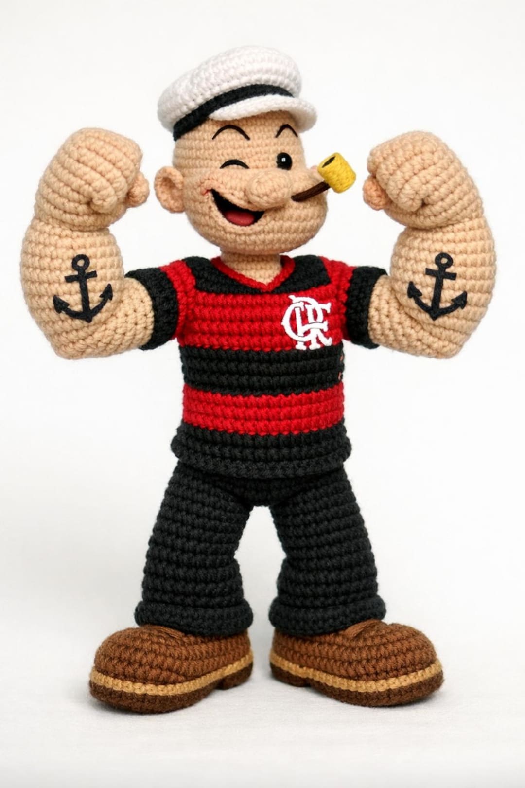 Popeye Amigurumi Crochet Pattern | Sailor Doll (PDF Download) - Etsy